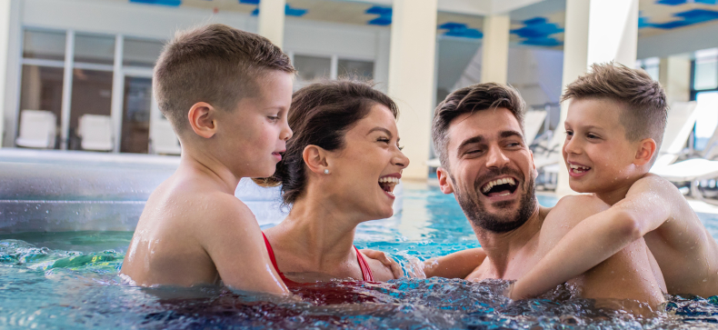 Šeimų poilsis Gradiali Palangoje, maitinimas, baseinas