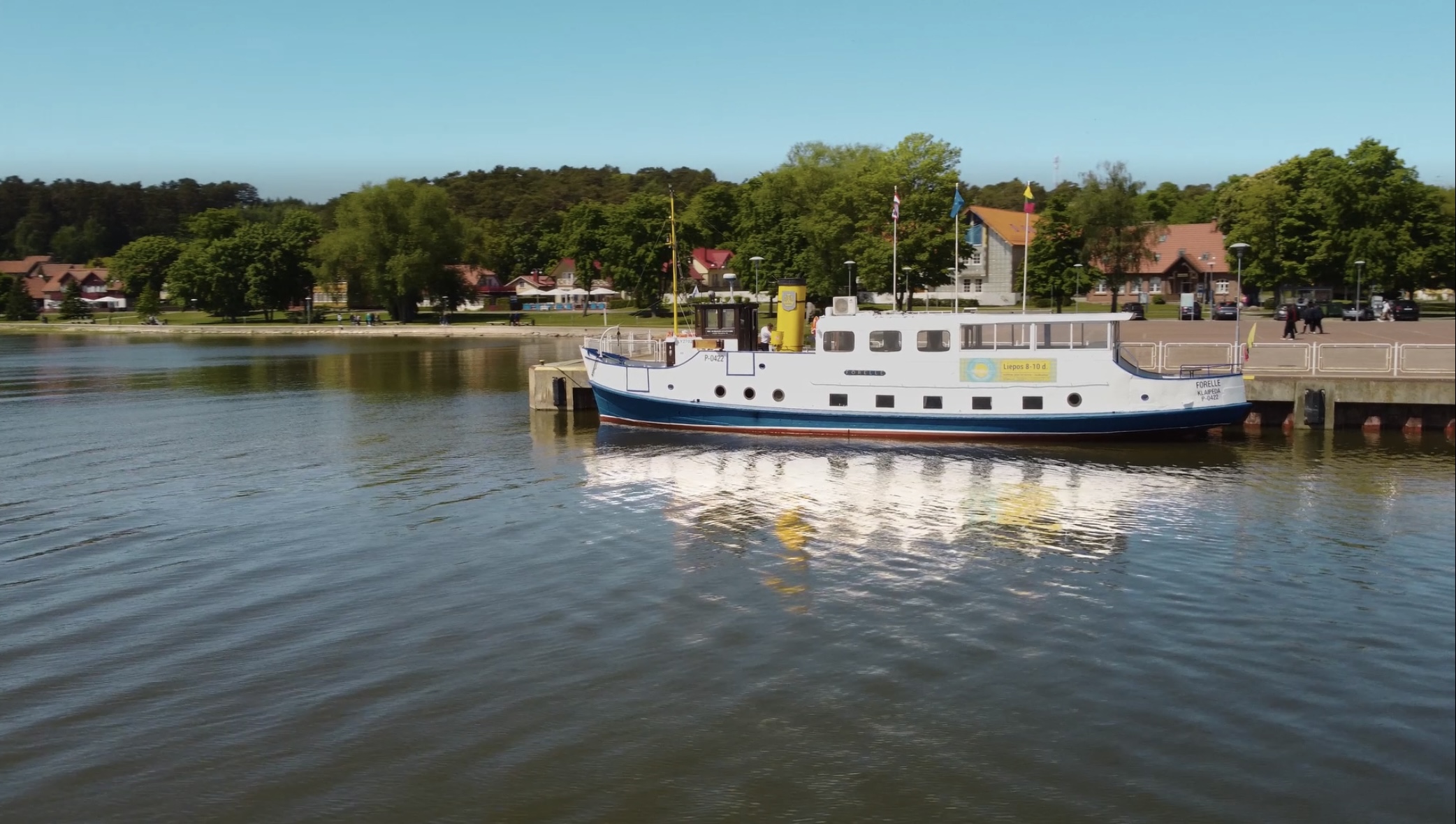 Plaukimas laivu Forelle Klaipėda–Juodkrantė–Klaipėda