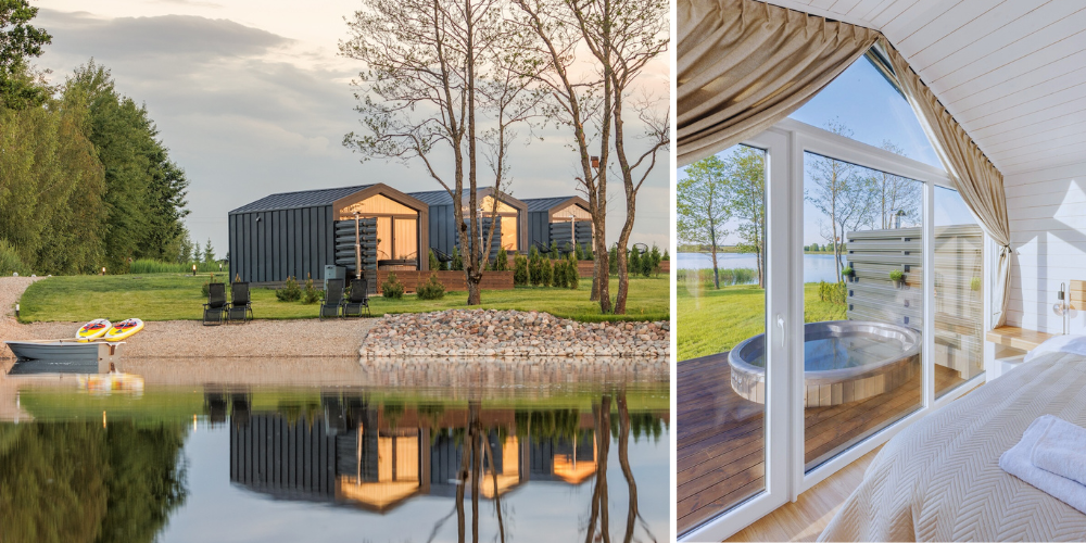 Poilsis dviem privačiame Comfort Villas namelyje